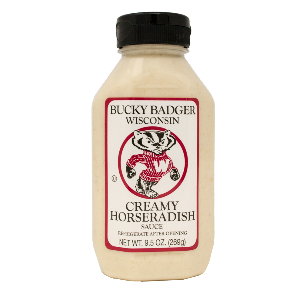 Bucky Badger Horseradish Sauce – Bucky Badger Cheese