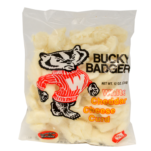 Bucky Badger White Cheese Curds – Bucky Badger Cheese Bucky Badger White Cheese Curds – Bucky Badger Cheese